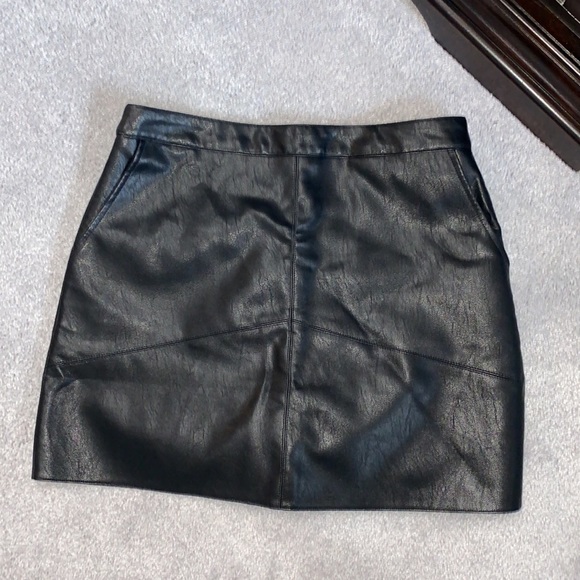 Lulus | Skirts | Lulus Vegan Leather Mini Skirt | Poshmark